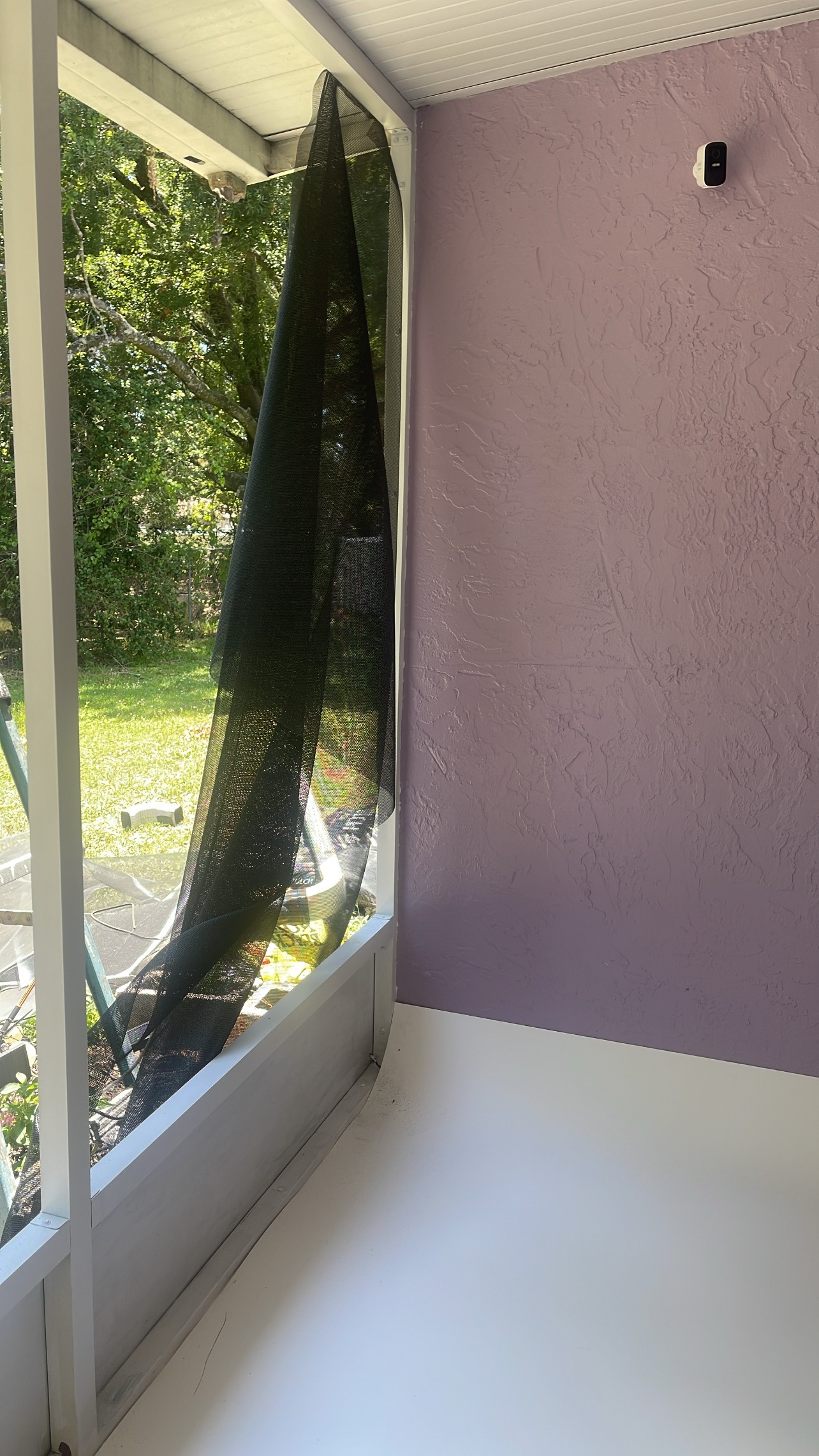 How to re-screen your patio, should you DIY? - Afro and Reno
